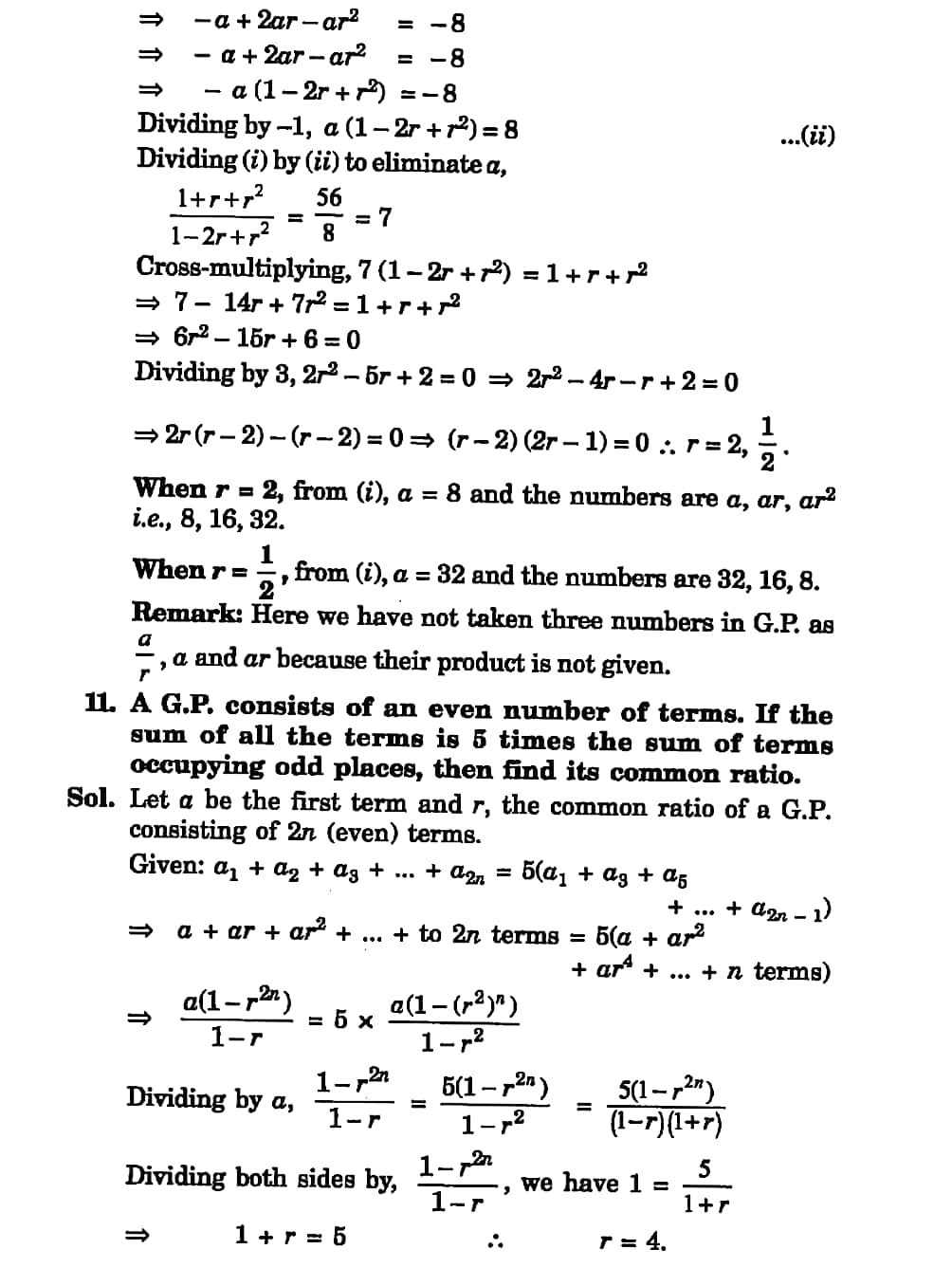 Sequences and series class 11 math - Studypur