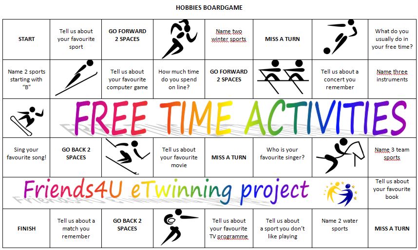 Friends4U: Boardgames and crosswords