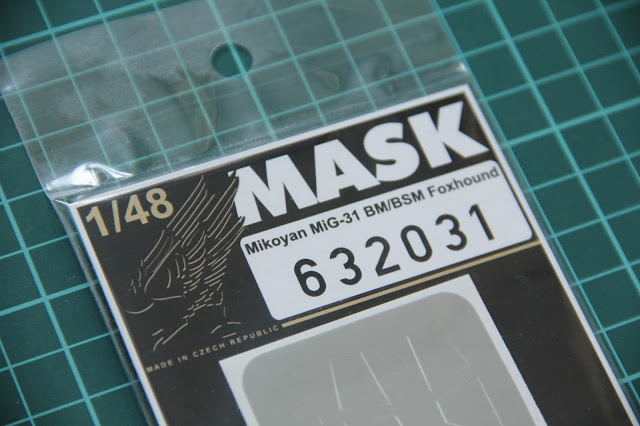 HGW 1/48 MiG-31 BM/BSM Foxhound Masks (632031) - DetailScaleView