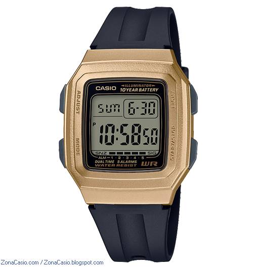 Zona Casio: ¡Ya puedes ver los nuevos Casio F-201 y los Casio W-217!