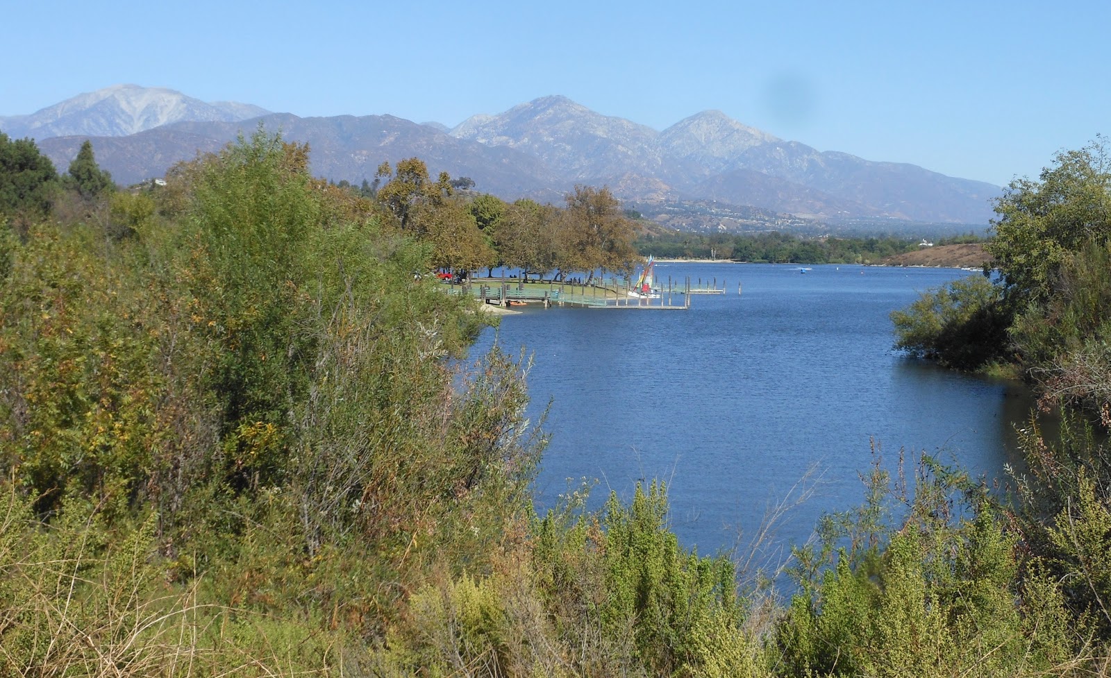 1000 Hikes in 1000 Days: Day 698: Puddingstone Lake - Frank G. Bonelli ...