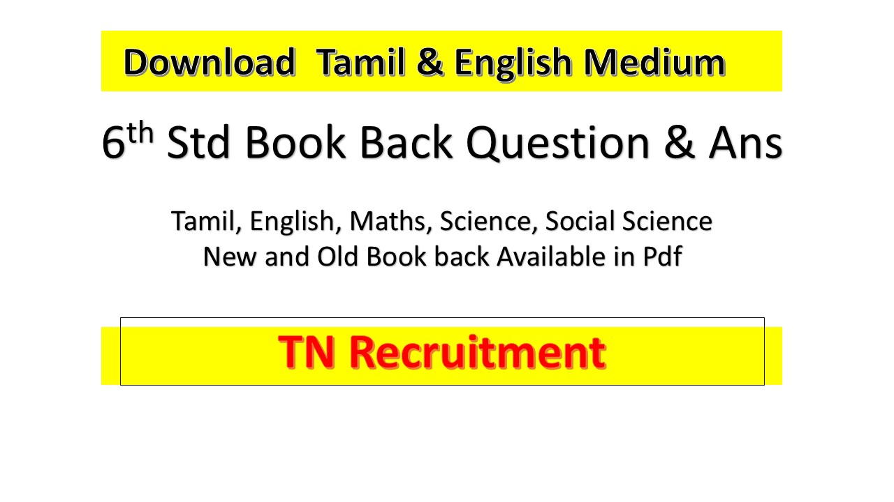 New And Old 6th Book Back Question And Answers TN Recruitment new-and-old-6th-book-back-question-and-answers-tn-recruitment