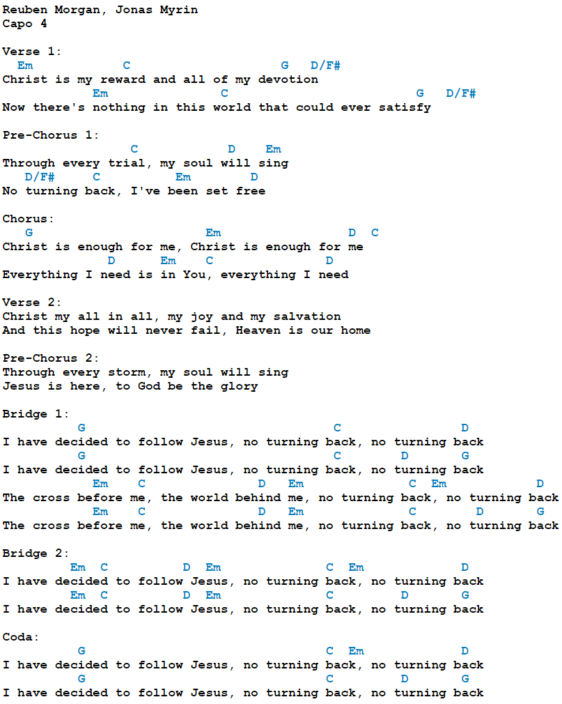 Christ Is Enough [#Chord] [#英] [#詩歌] [#奉獻與事奉] | Jesus ️ HK