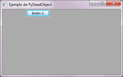 wxPython: cómo controlar los PyDeadObject