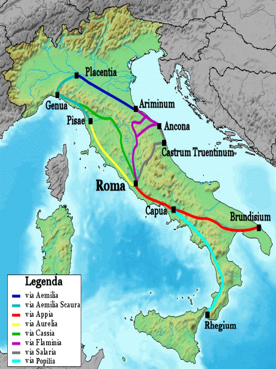 Almacén de clásicas: MAPAS DE LAS CALZADAS ROMANAS