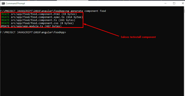 Cara Membuat Component Dan Membuat Property Pada Angular 2019 Part 2 Tutorial Programming 0191