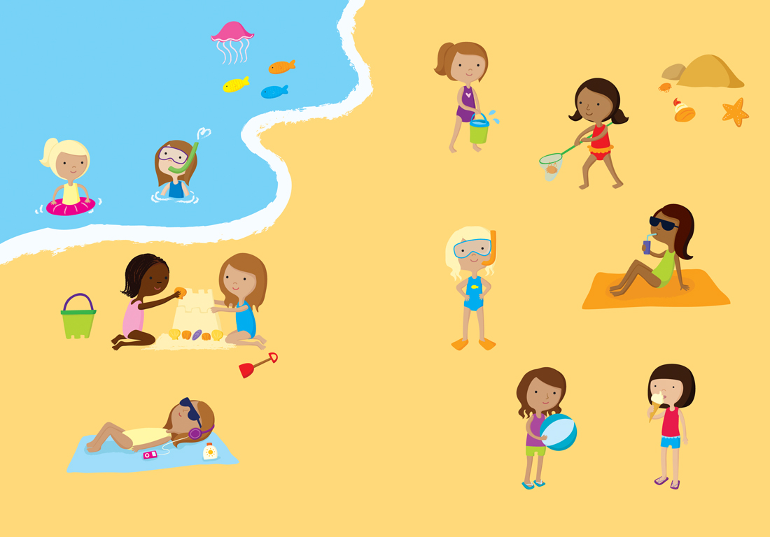 Laurenade: Usborne's 1000 Stickers for Girls