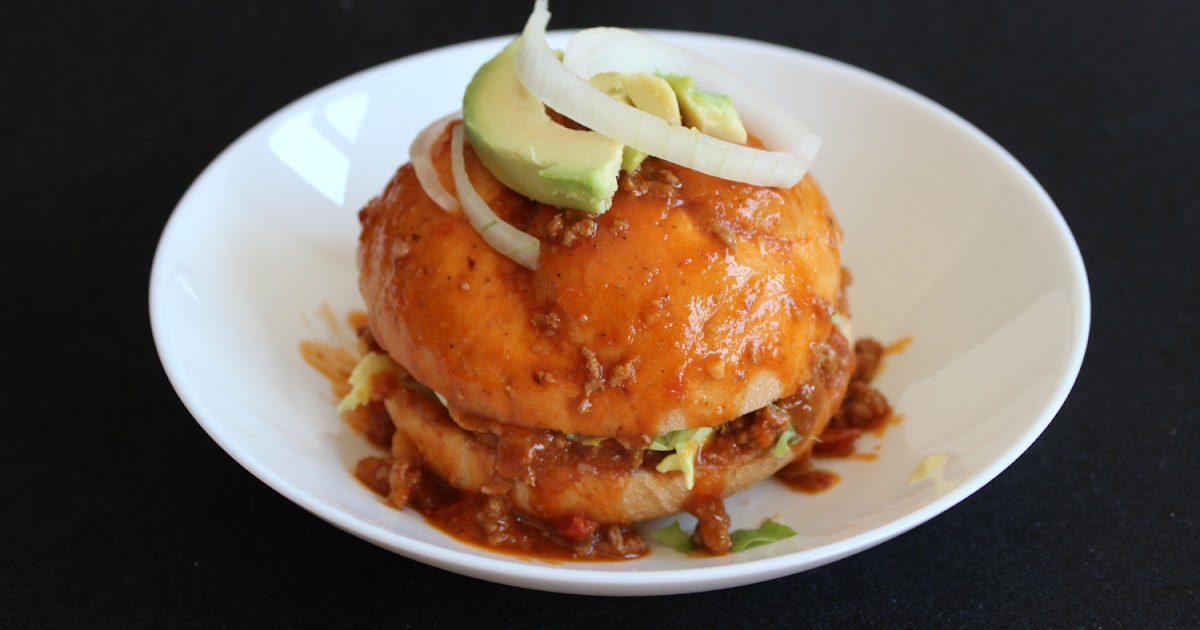 Zielona Kuchnia: Meksykańskie Chanclas Poblanas z wołowiną chili ...