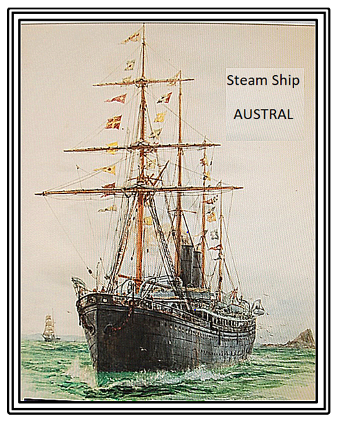 Art Treasures of Kinloch Castle: S.S. AUSTRAL SINKING SYDNEY HARBOUR ...