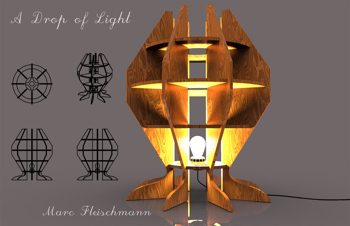 ELDS 205: Computer Aided Product Design: Marc Fleischmann: Week 7 - Lamp