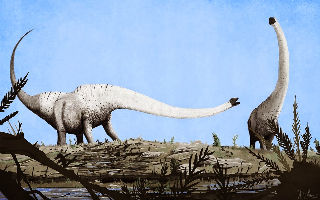 Mark P. Witton's Blog: Mamenchisaurus youngi presents a money-off print ...