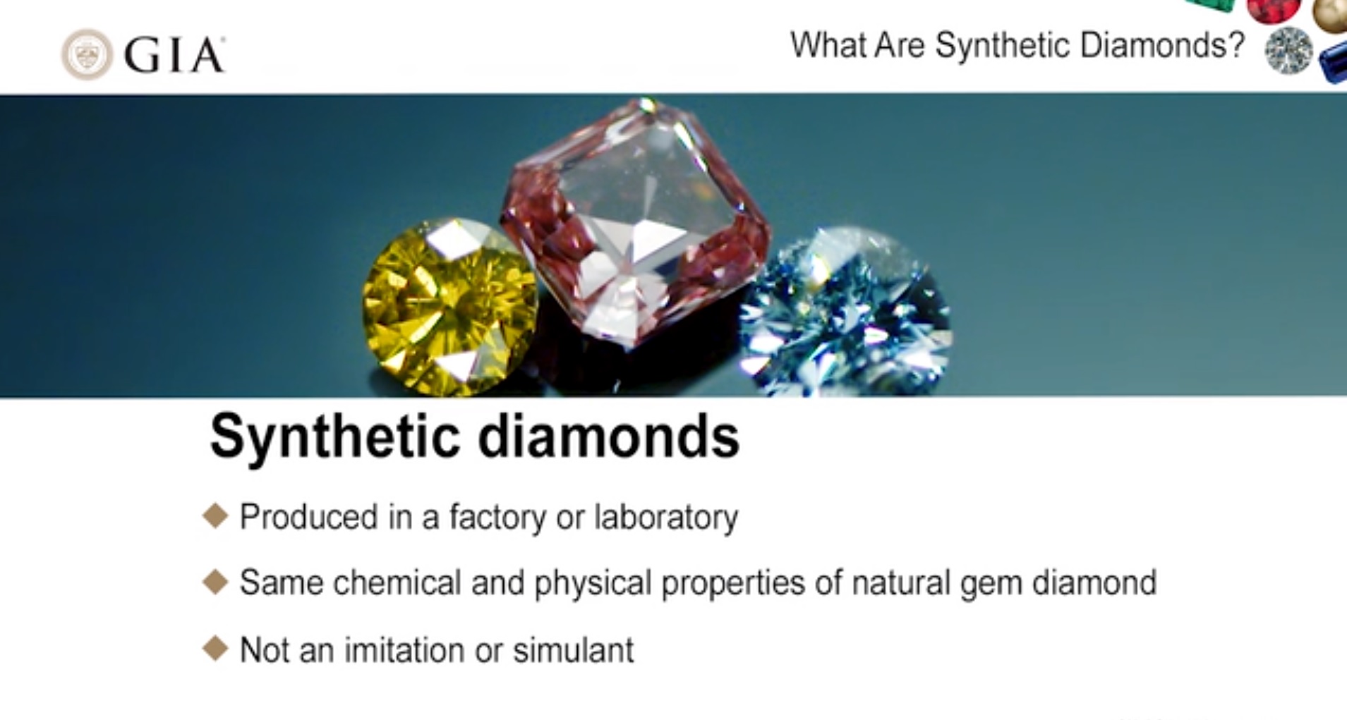 BA.SG: Watch video “HPHT and CVD Diamond Growth Processes: Making Lab ...