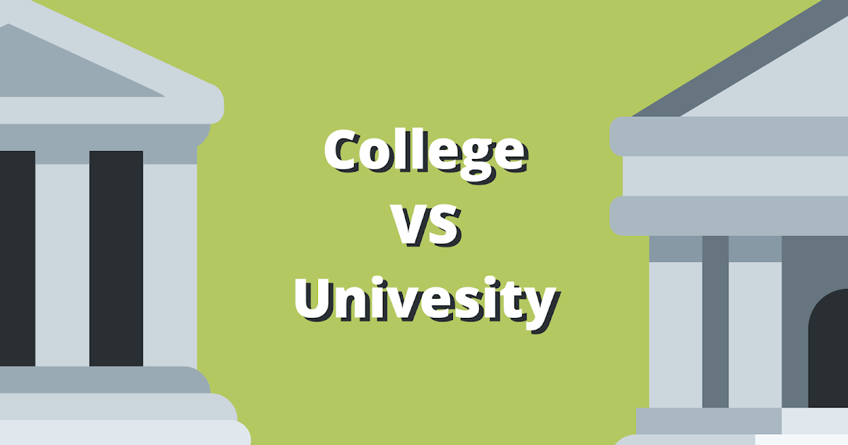 Difference between College and a University | Study in Canada