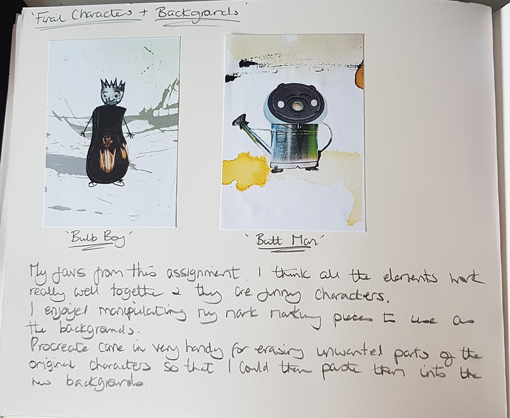 Illustration Sketchbooks: Assignment 2