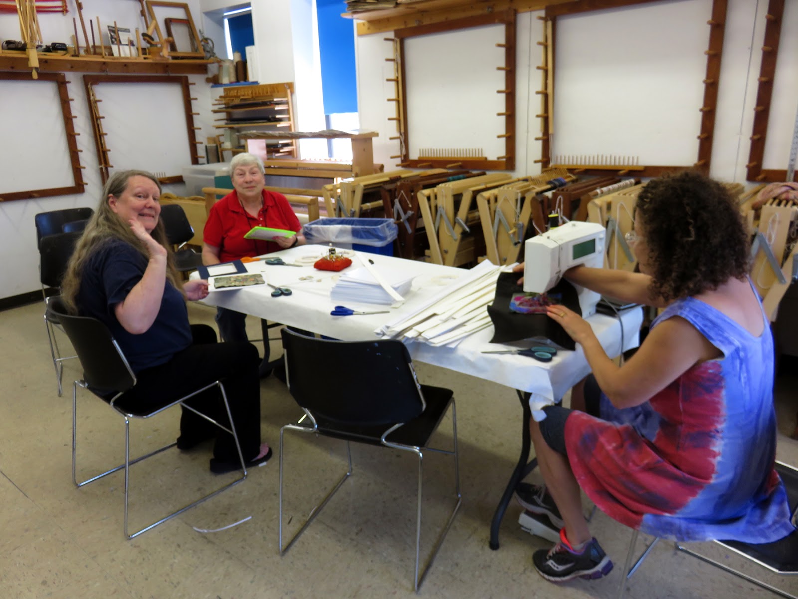 Art In Stitches: Catching up ... Workshop at the Craft Alliance in St ...