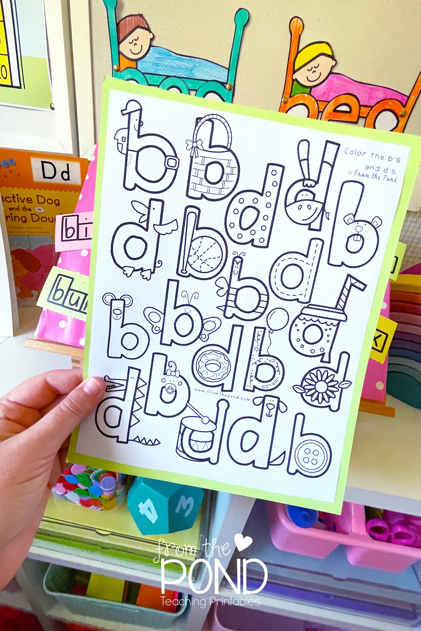 Ideas for B and D Reversals | From the Pond