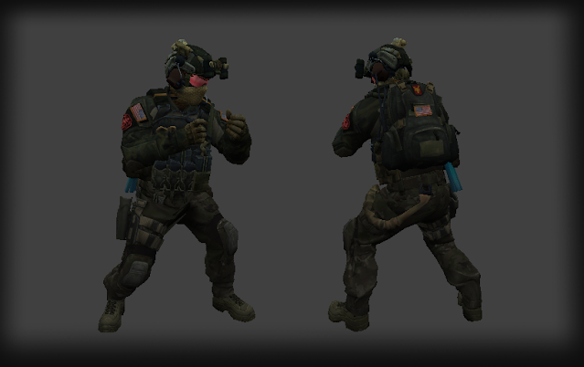 CSGO Distinguished Agents UP1 - Counter Strike Character Skin