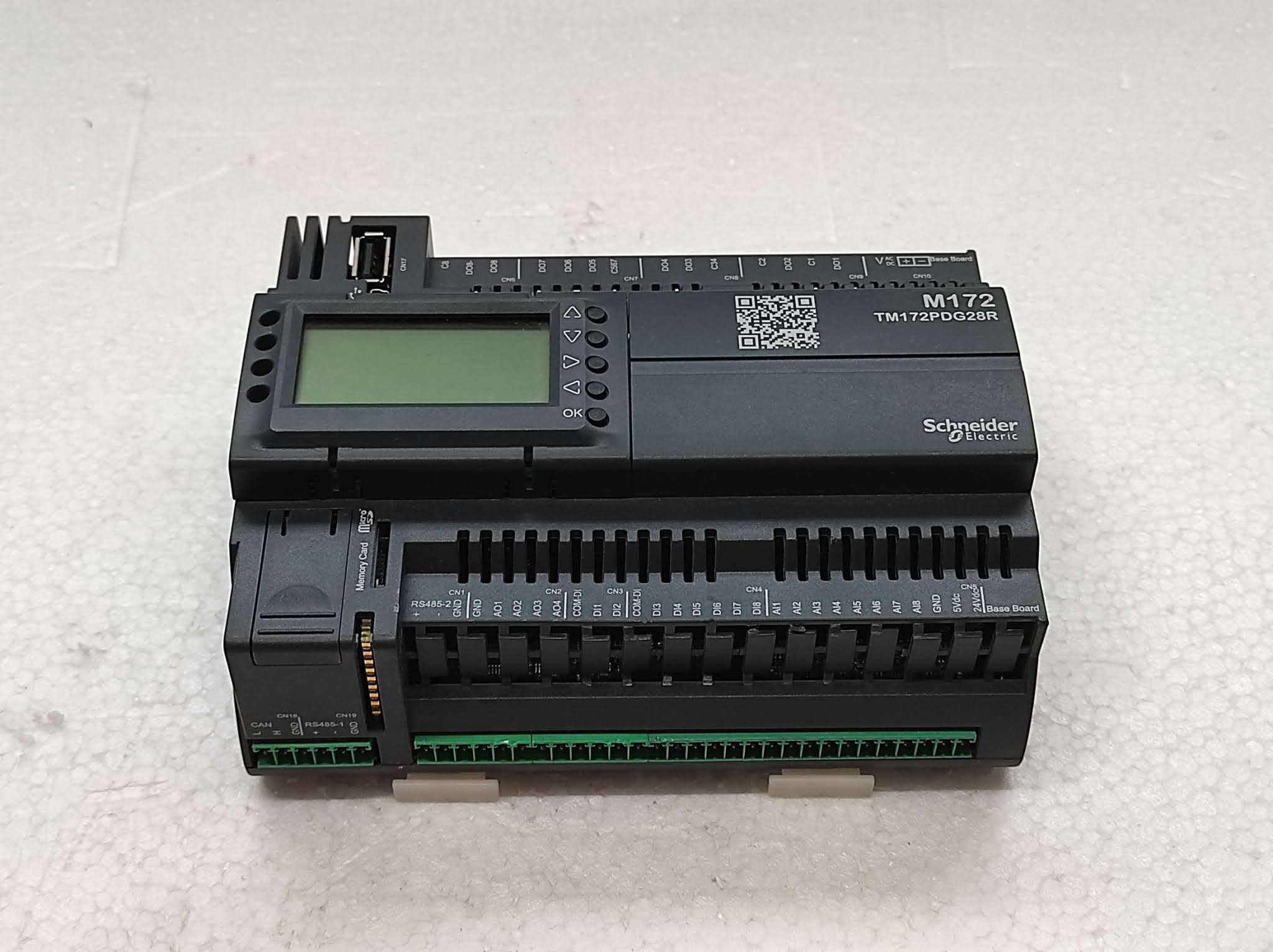 SCHNEIDER ELECTRIC M172 PROGRAMMABLE RELAY TM172PDG28R 24V AC