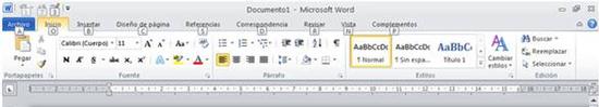 elaboracion de documentos: WORD 2010