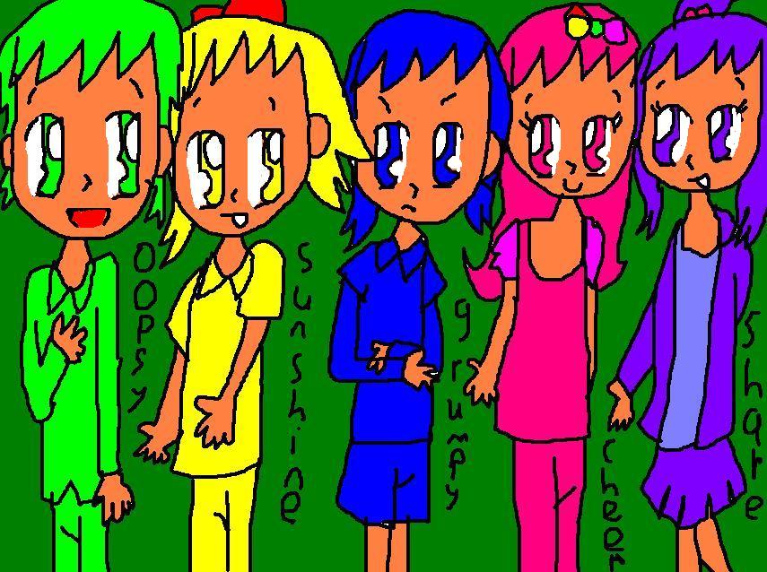 My Artz ^_^: Care Bears-human version