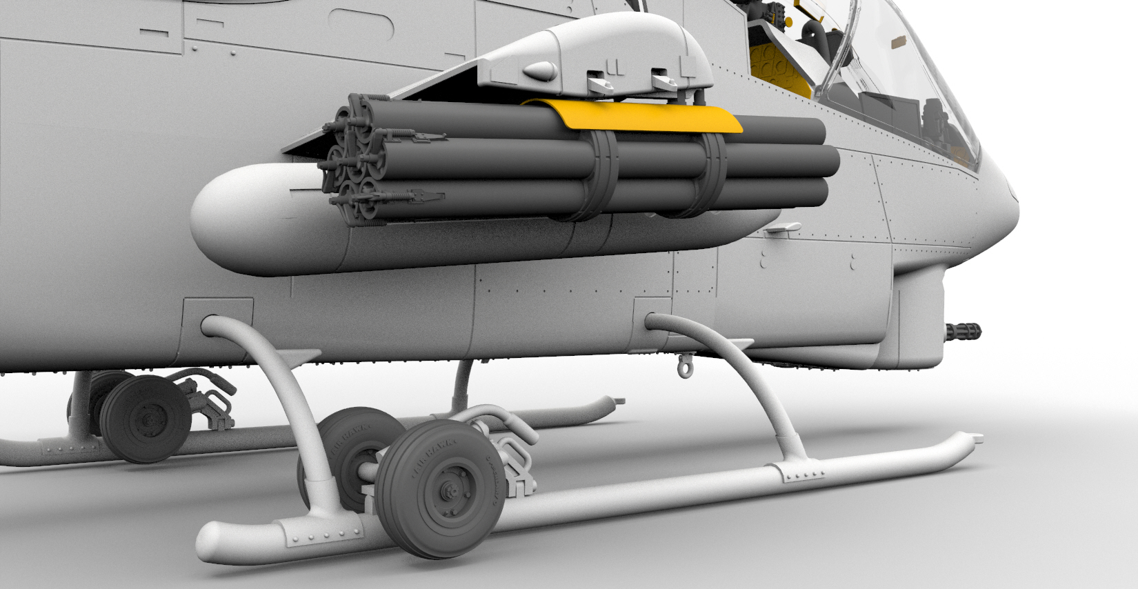 SH32082 AH-1G Cobra ‘Early Tails over Vietnam’ Hi-Tech Kit 1/32 ...