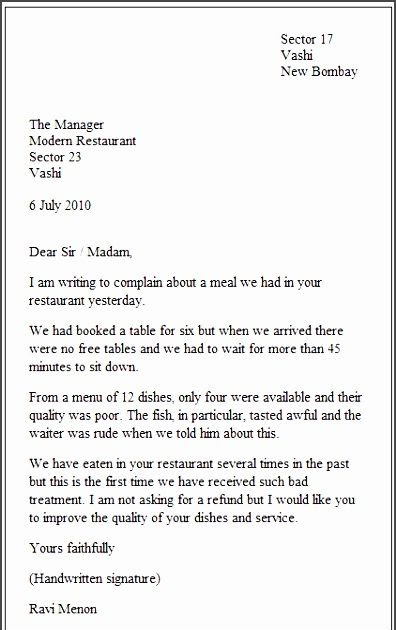 Formal Letter Format Grade 12 - Birthday Letter