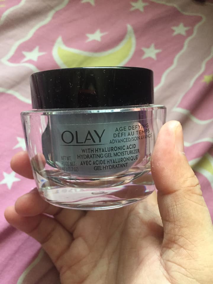 Purple Plum Fairy: Olay Age Defying with Hyaluronic Acid Hydrating Gel ...