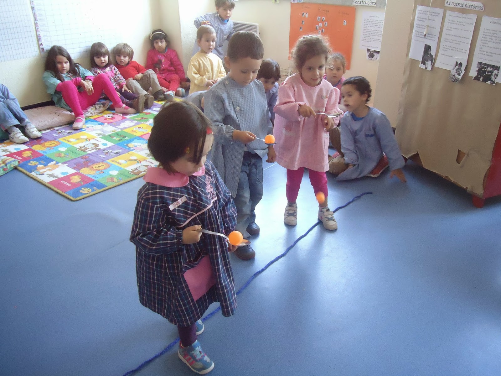 Escola Básica de Albernoa: Jogo da colher.