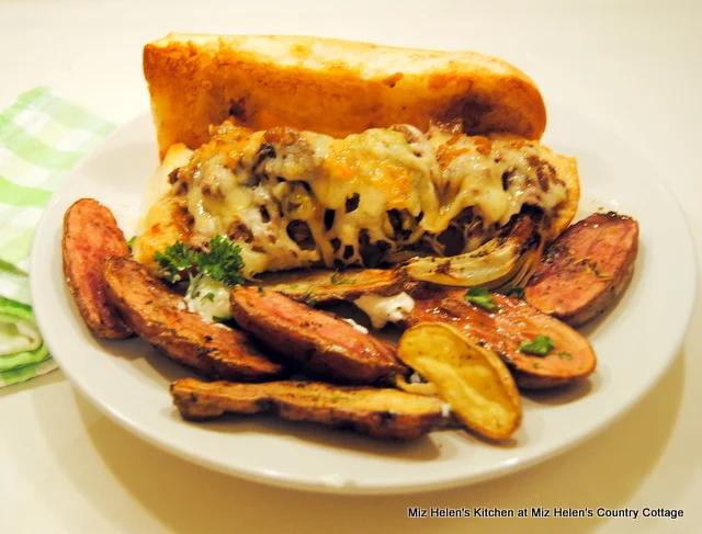 Mississippi Cheesy Beef Sandwich