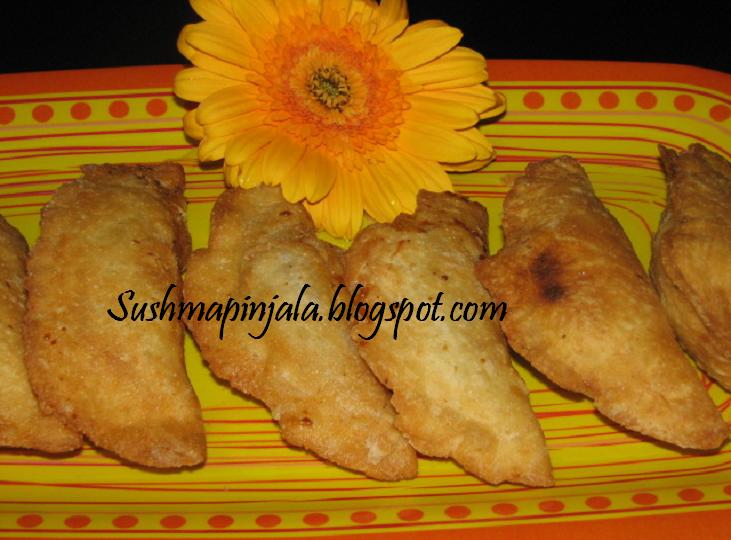 Karanji - From Sushma's Kitchen