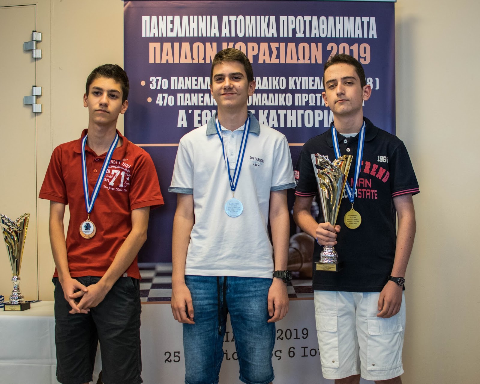 ΣΚΑΚΙΣΤΙΚΟΣ ΟΜΙΛΟΣ ΑΙΓΑΛΕΩ: 2η ΠΑΝΕΛΛΗΝΙΑ ΘΕΣΗ ΓΙΑ ΤΟΝ ΒΑΣΙΛΗ ΚΑΣΙΟΥΜΗ ...