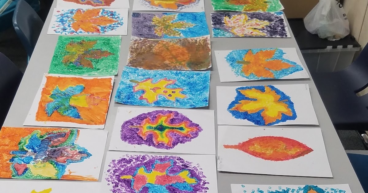 parkerstyle: Autumn Art Lesson - Pointillism