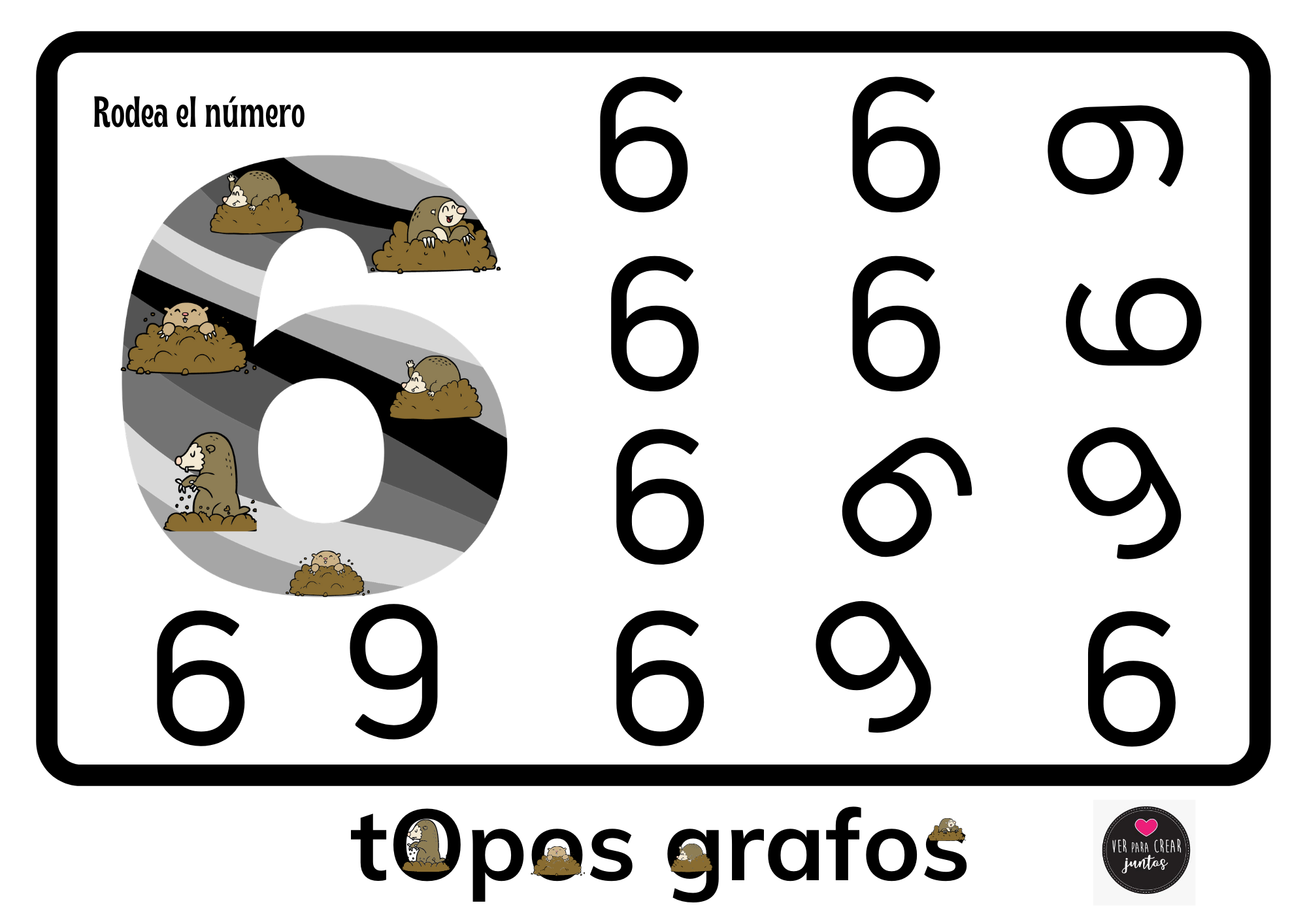 Ver para crear juntos: FICHAS GRAFOS DEL 1 AL 9.TOpos grafos 4