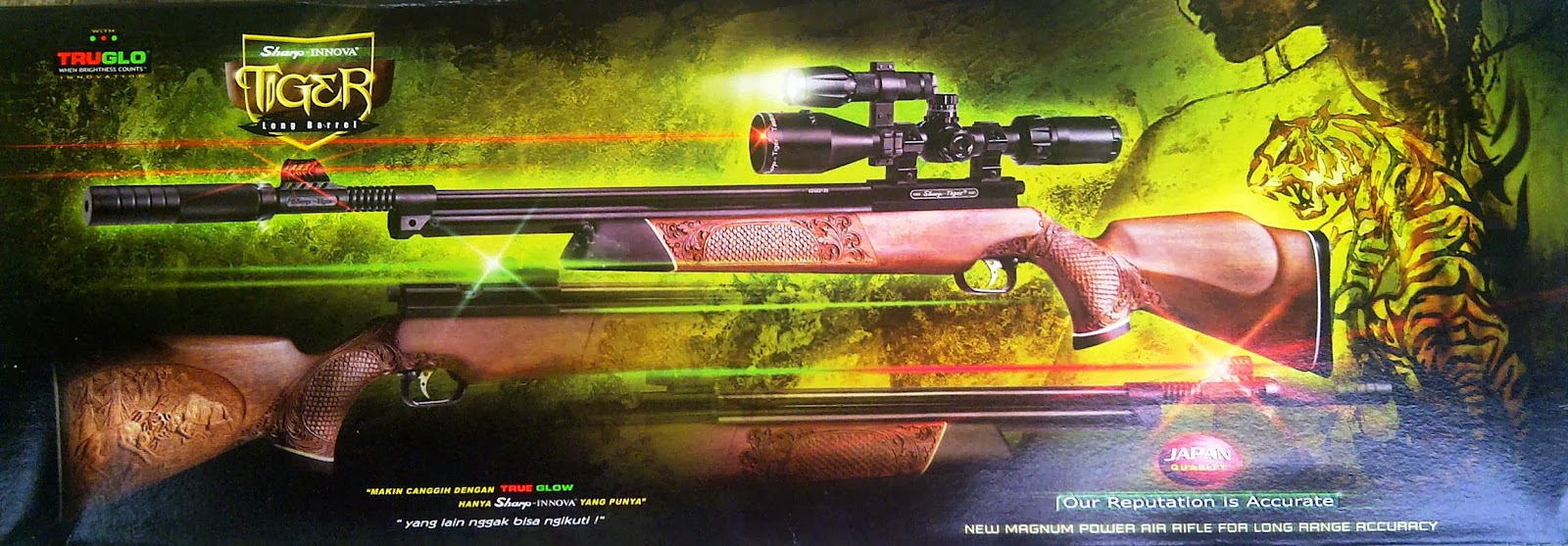 Pancanaka Airgun Works: Sharp Tiger Long Barrel: Macan dari Raksasa ...