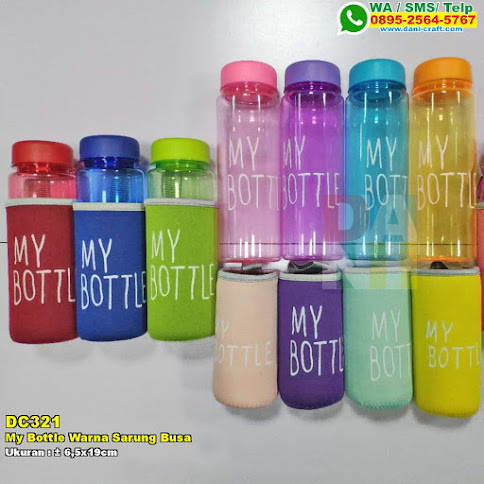 My Bottle Warna Sarung Busa | Souvenir Pernikahan