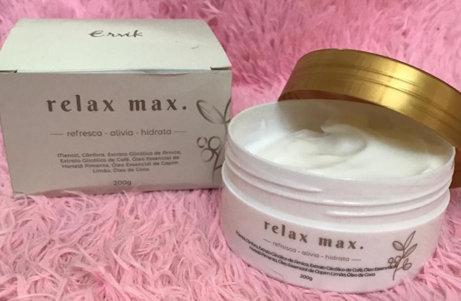 CREME CORPORAL RELAX MAX - Blogueira S.A.