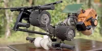 Tree Climbing Scooter - scooter that climbs trees