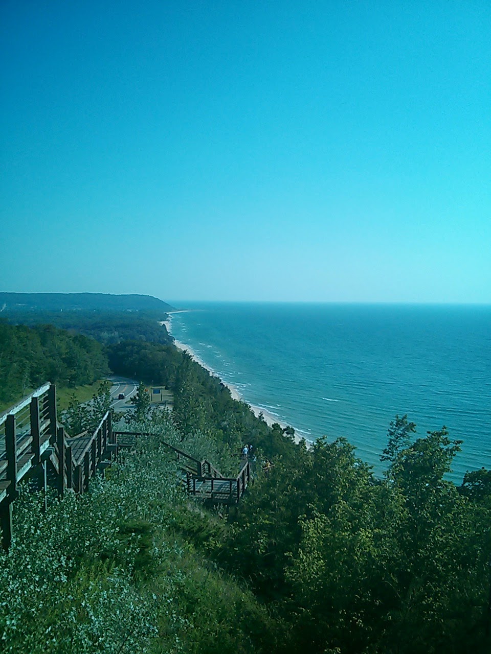 Arcadia, MI: Overlook on Scenic Highway/Route 22 - Explore This City