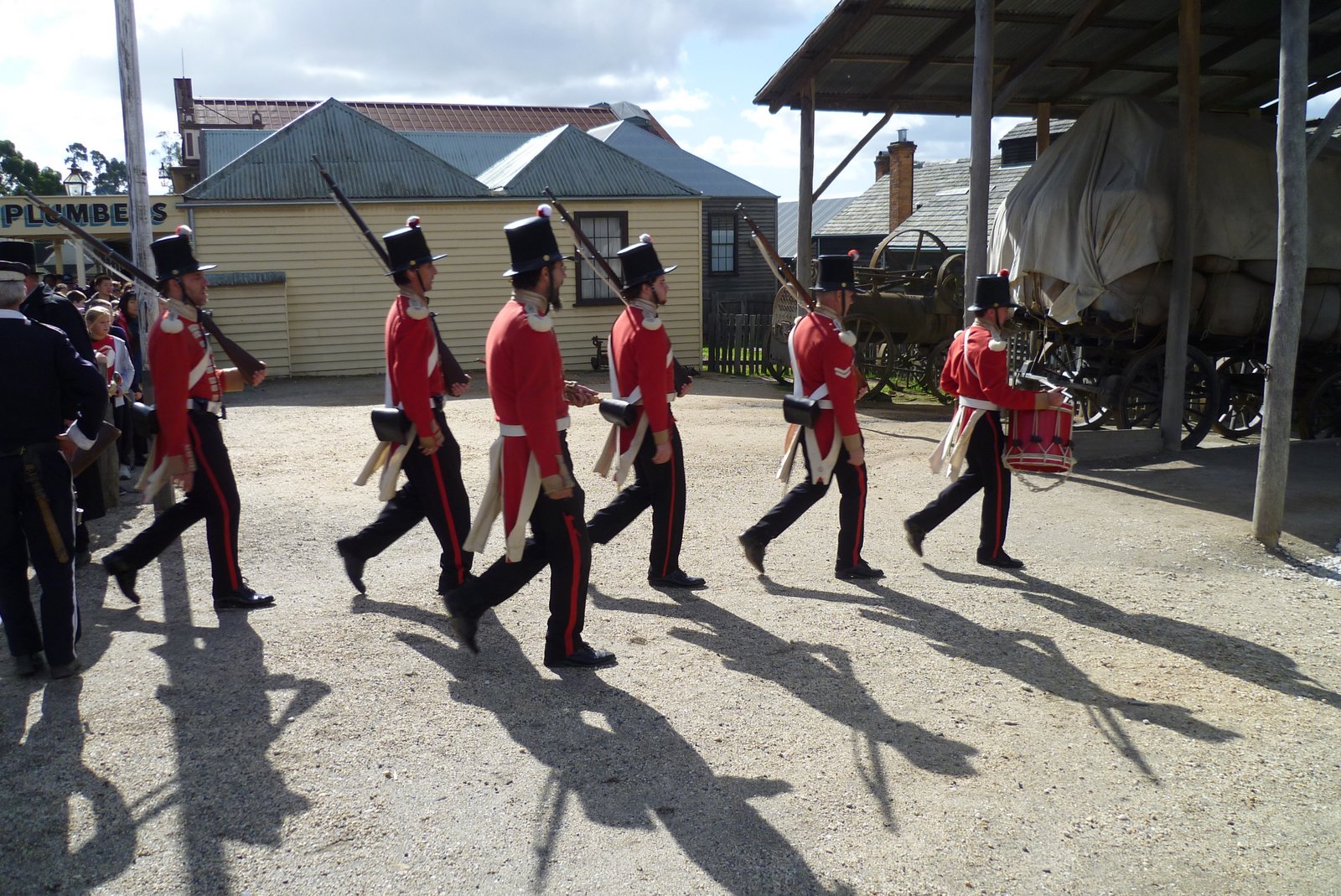 Witchwae on the Move: Red Coats on Parade @ Sovereign Hill
