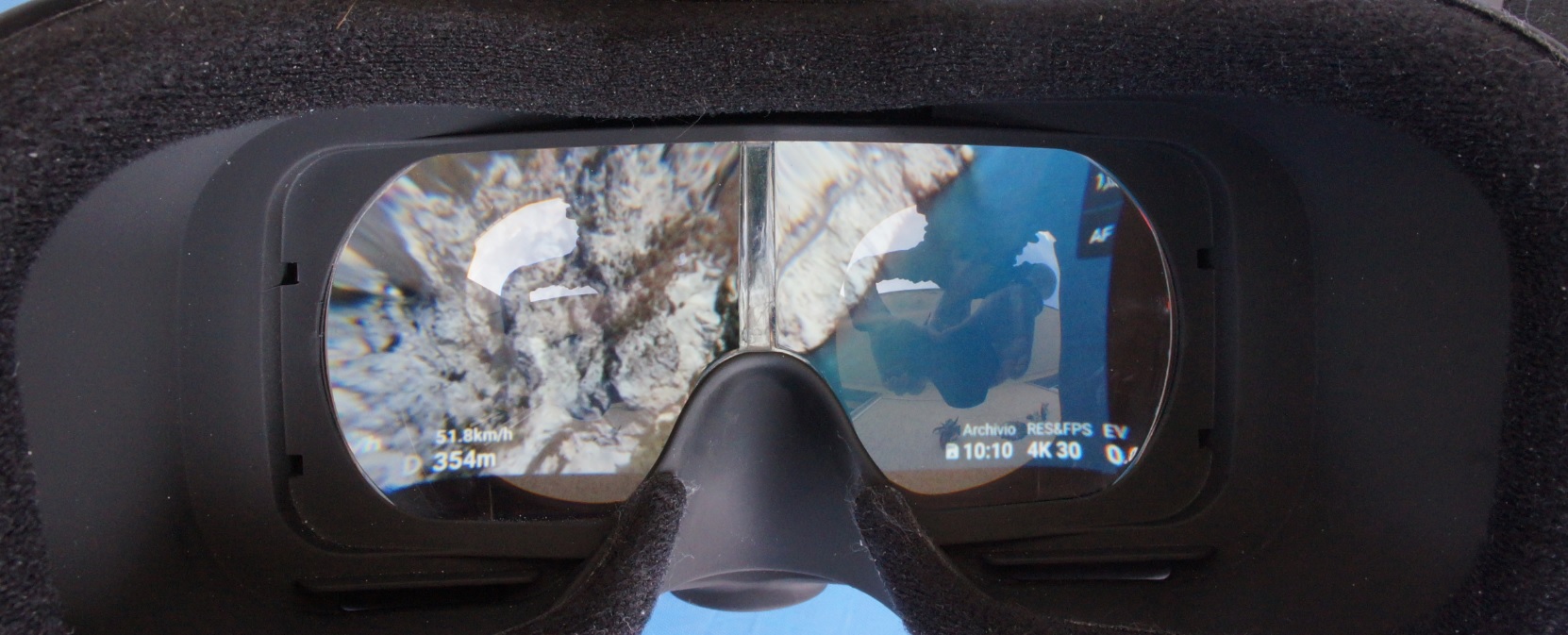 Con MagiMask piloti in FPV qualsiasi drone dotato di app ...