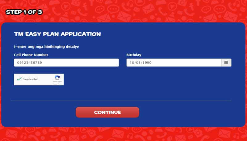 How to Apply TM Easy Plan 150 with Unlimited Call,Text and Free FB