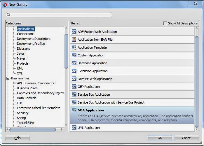 Learning SOA: Hello World Project in SOA Suite 12C