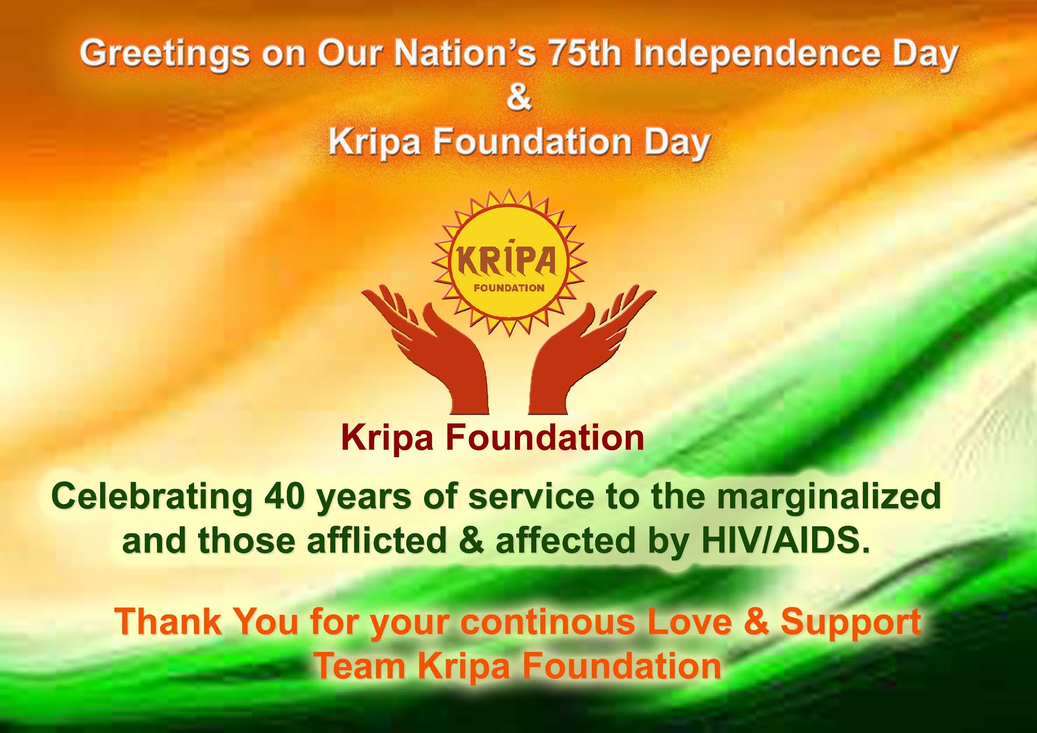 KRIPA FOUNDATION, INDIA