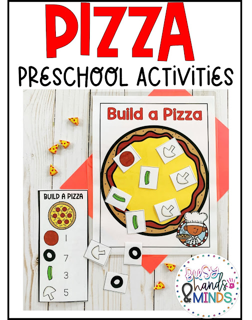 Secret Pizza Party Preschool Book Companion | Busy Hands and Minds