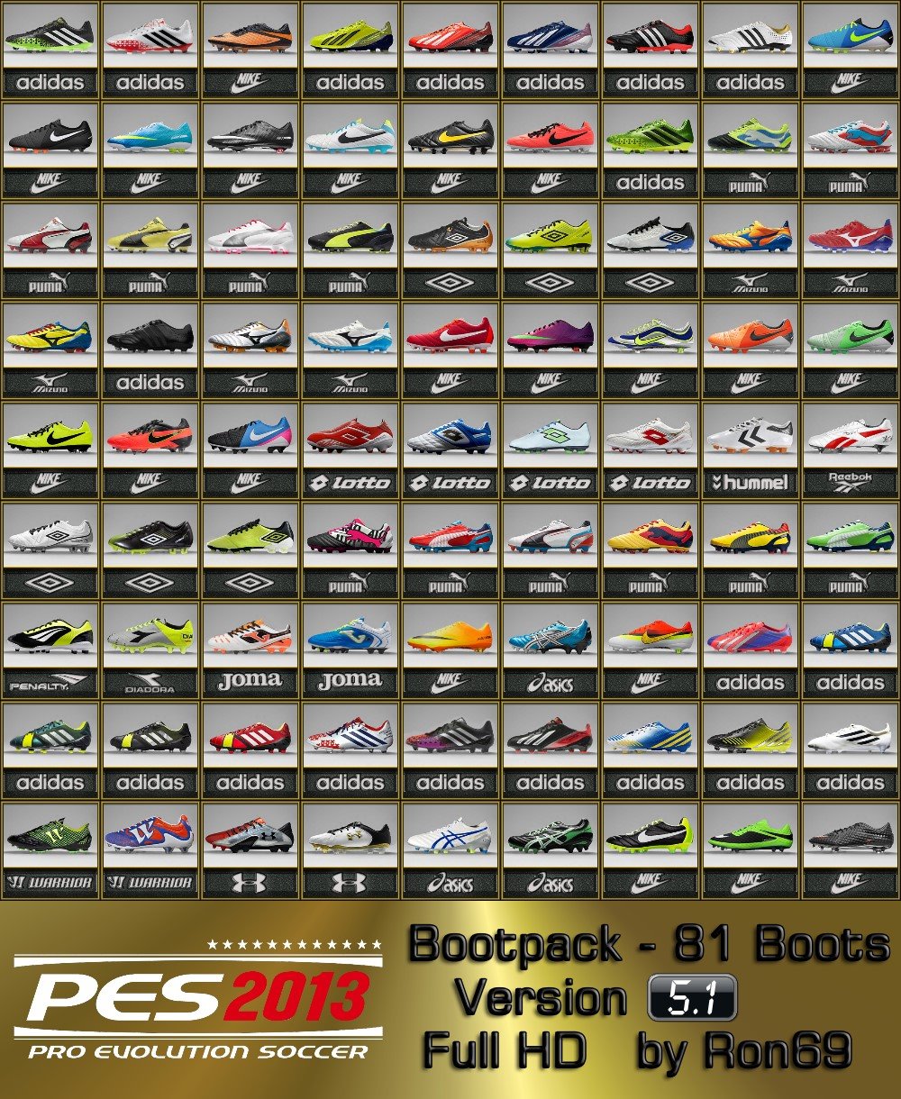 Edition Soccer | Tudo para PES 2013 e FIFA 13: PES 2013: Bootpack 5.1 ...