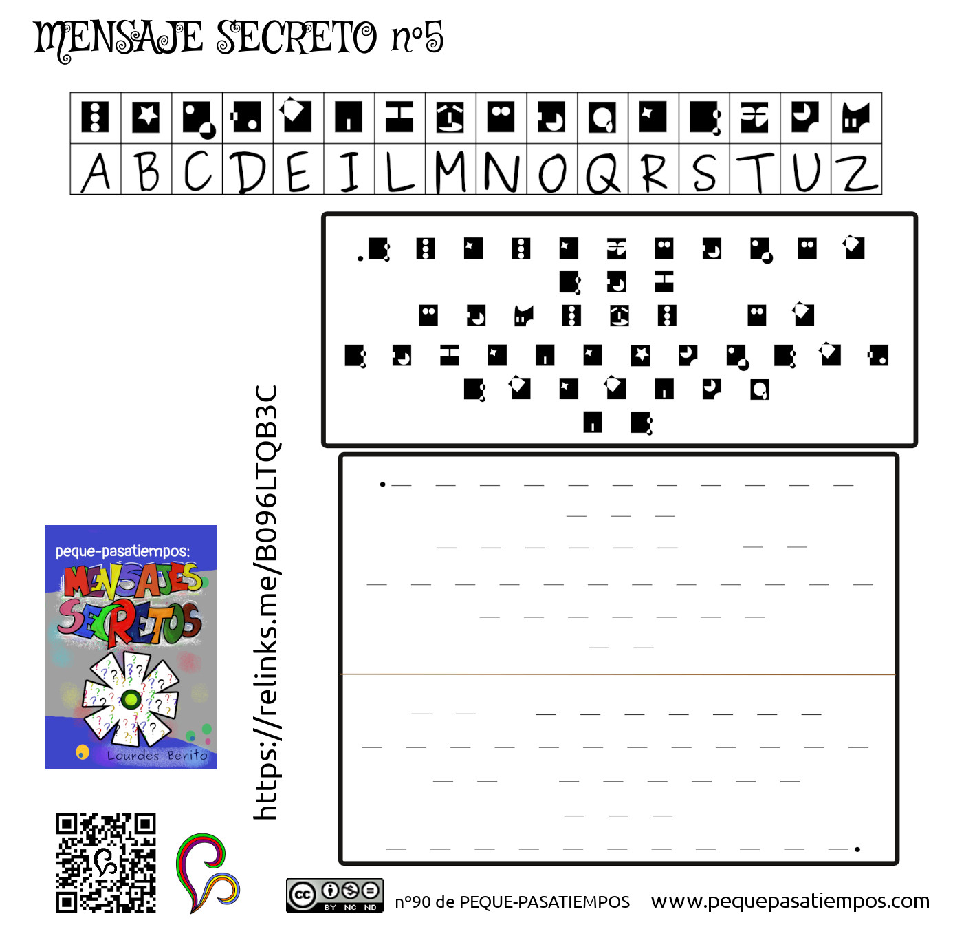 Peque-pasatiempos: Mensajes Secretos