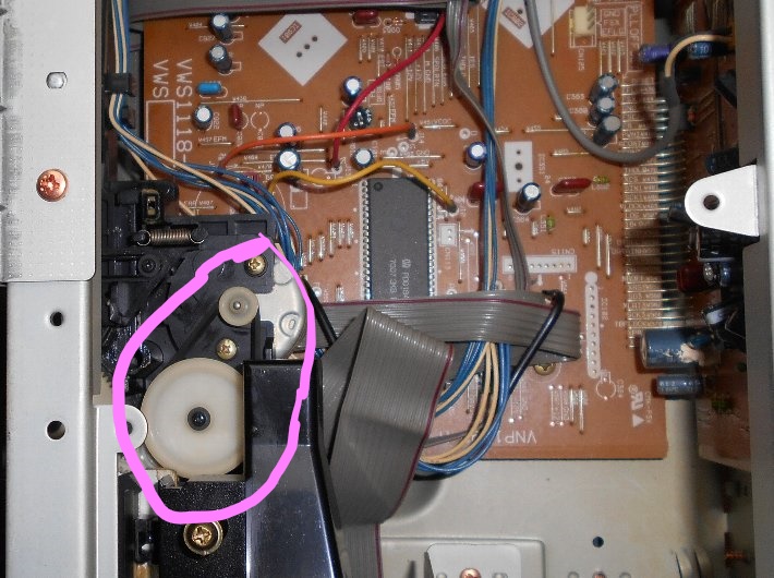 ハマーン・カーンのAxcis 日記帳: PIONEER CLD-05を小手先で修理してみた