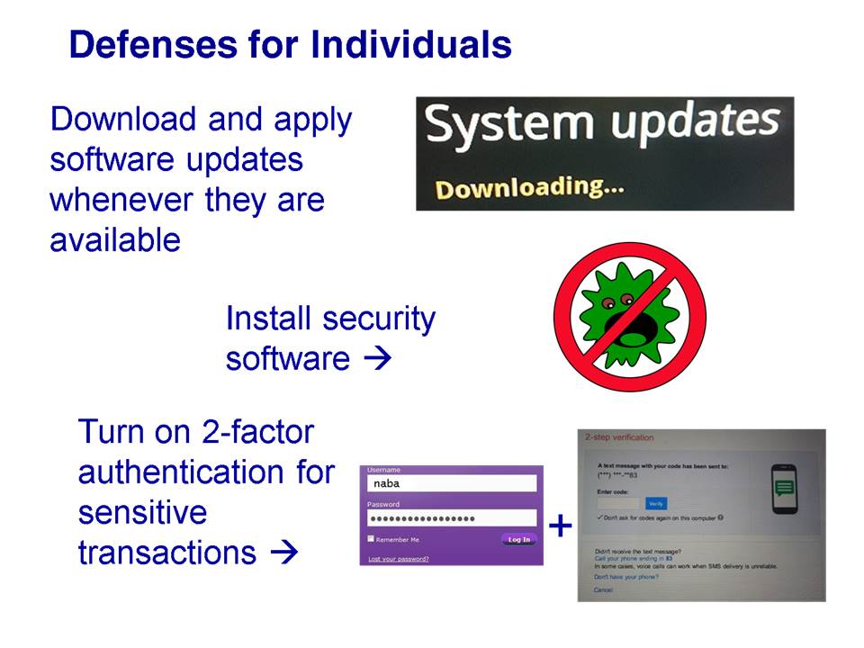 Naba Barkakati's Three-Minute Videos NBTMV: Some defenses against ...