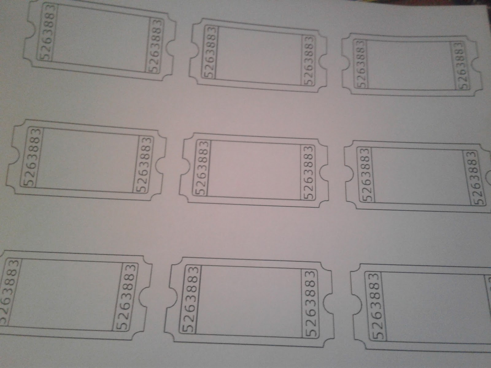 Angie Crafts and Stuff: Ticket embellishments