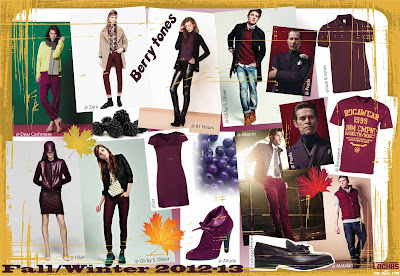 Lockiis Trendspot: Berry tones for autumn/ winter 2012-13